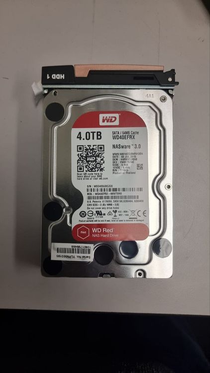 WD Red Plus 4 TB, 3.5" (Gebraucht) in Aarburg für CHF 55 – mit ...
