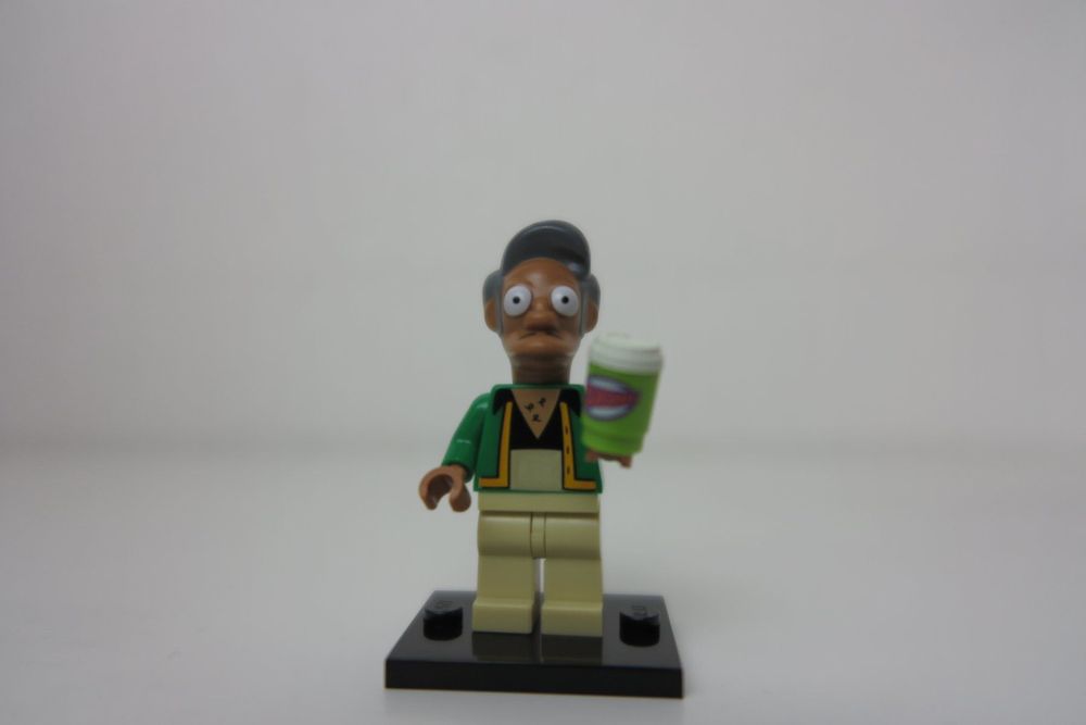 LEGO Minifigur Apu Nahasapeemapetilon Simpsons CMF Serie 1 (Neu (gemäss ...