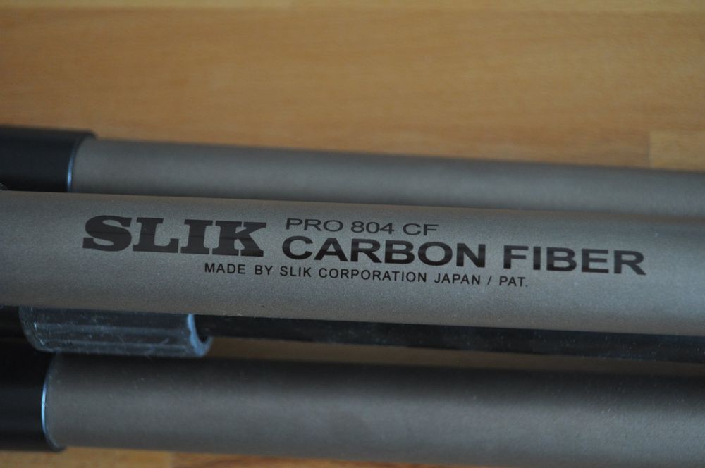 SLIK Carbon Fiber Stativ Pro 804 CF mit Kugelkopf | Kaufen auf Ricardo