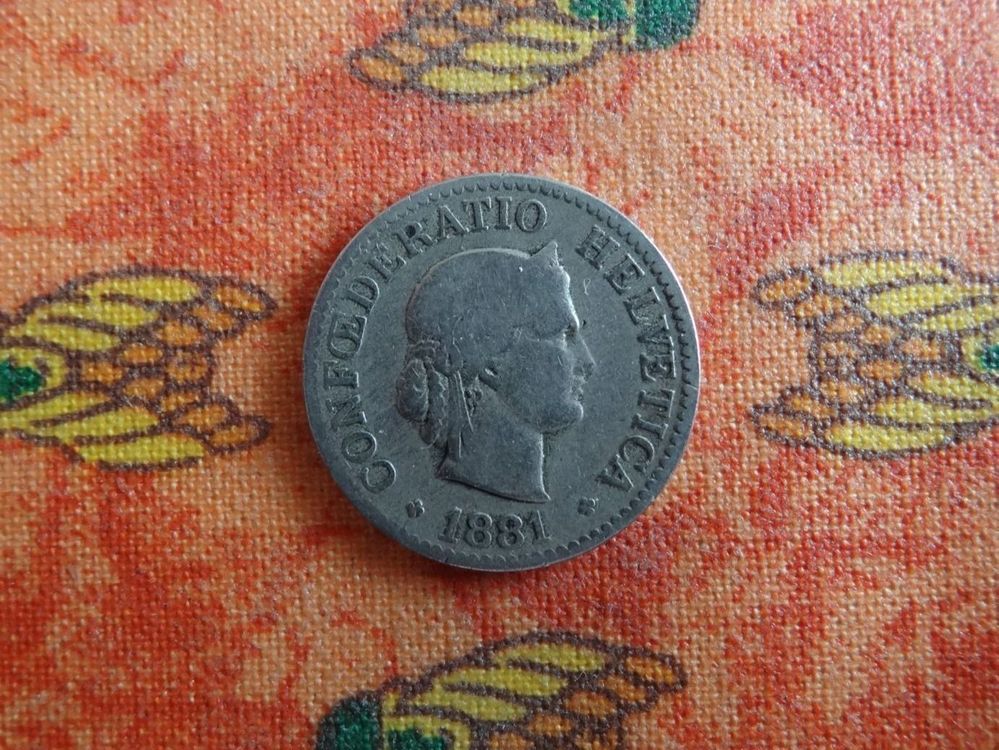 10 Rp. 1881 (Gebraucht) in Romanel-sur-Lausanne für CHF 1 – mit Lieferung auf Ricardo kaufen