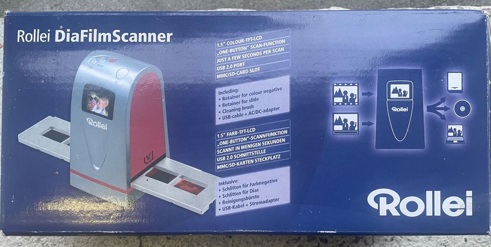 Dia-Film Scanner "Rollei" (Gebraucht) in Därstetten für CHF 30 – mit ...