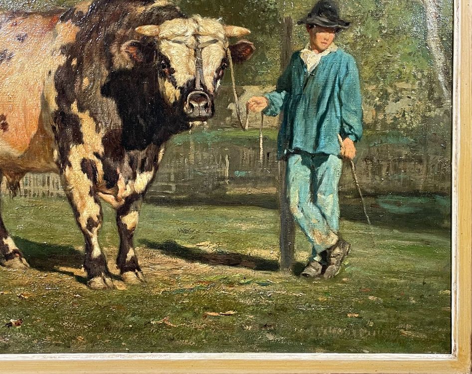 Emile Van Marcke De Lummen (1827-1890) grosses Gemälde (Gebraucht) in ...