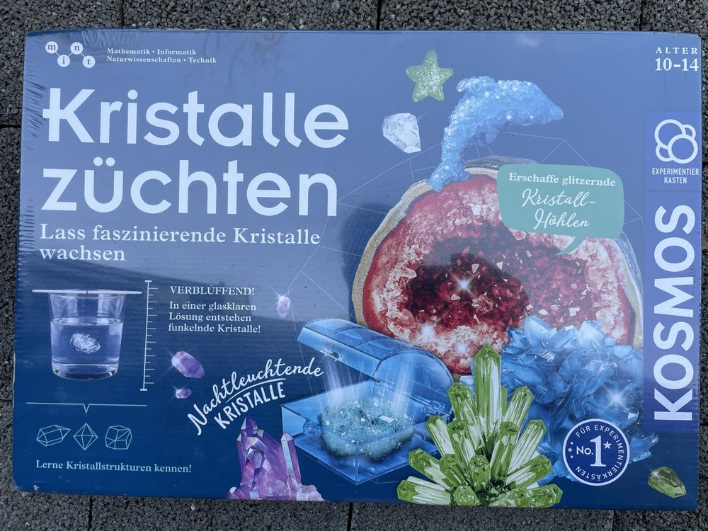 KOSMOS Kristalle züchten Experimentierkasten NEU (Neu (gemäss ...