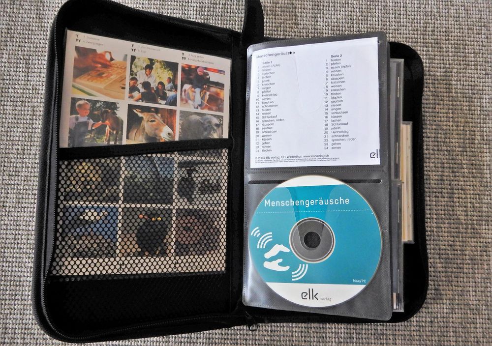 Sammlung CD Geräusche und Musik in CD-Mappe (Gebraucht) in Venthône für ...