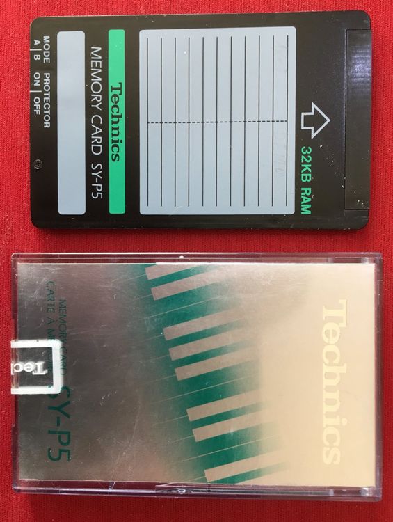 Technics Memory Card SY-P5 | Kaufen auf Ricardo