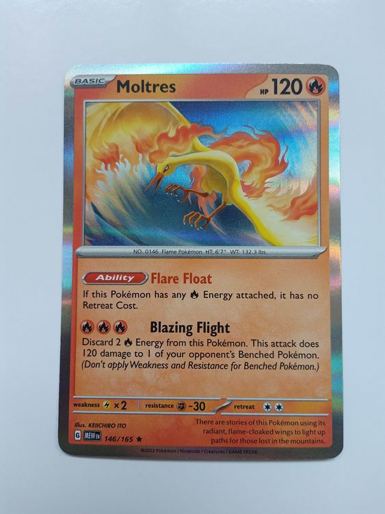 Moltres Lavados - Pokemon 151 Mew Rare Holo | Kaufen auf Ricardo