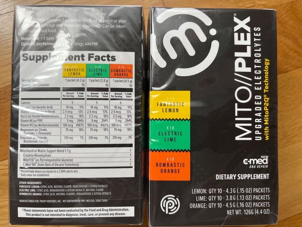 Mitoplex/Elektrolyten von Pruvit (Neu und originalverpackt) in Basel für CHF 40 – mit Lieferung ...