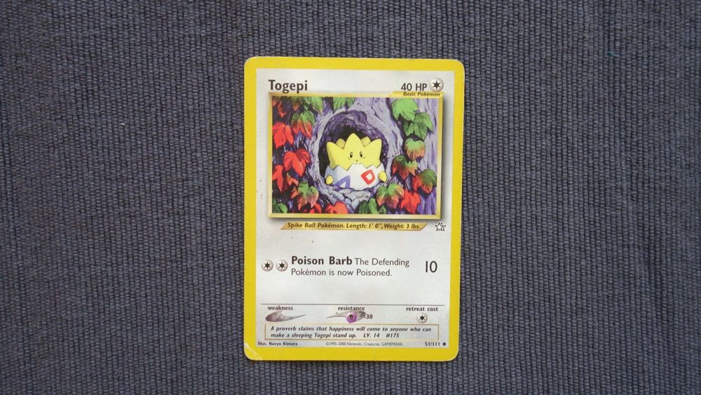 Togepi Neo Genesis (NG51) EN (Gebraucht) in Uster für CHF 2 – mit ...