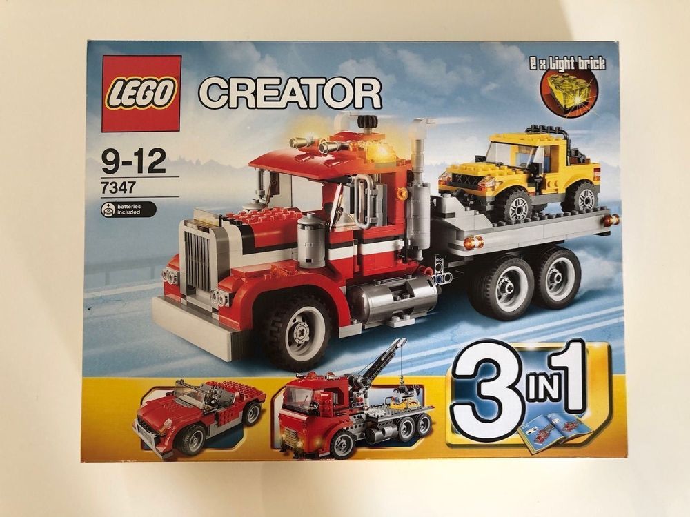 Lego 7347 Creator Abschleppwagen NEU (Neu und originalverpackt) in ...