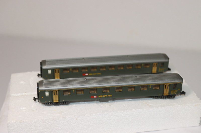 2 Lima SBB Wagen ( 38 ) (Gebraucht) in Kerzers für CHF 10 – mit ...