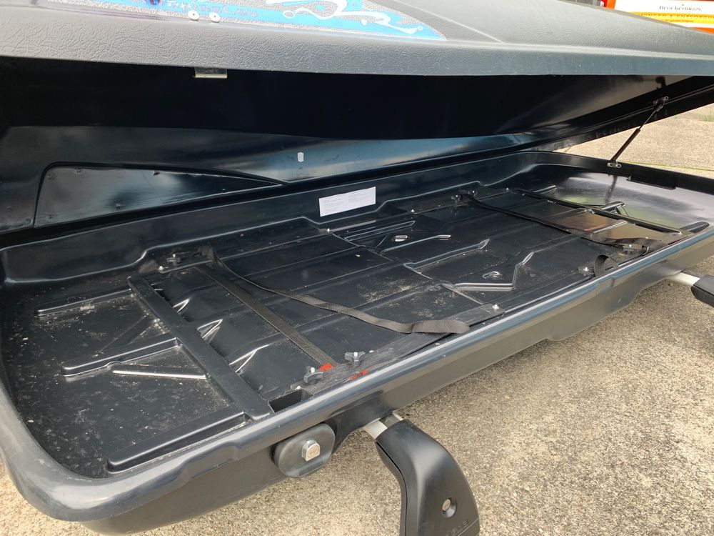 Dachbox UltraPlast Moby Dick19 zu Mazda CX5 inkl. Dachträger (Gebraucht ...