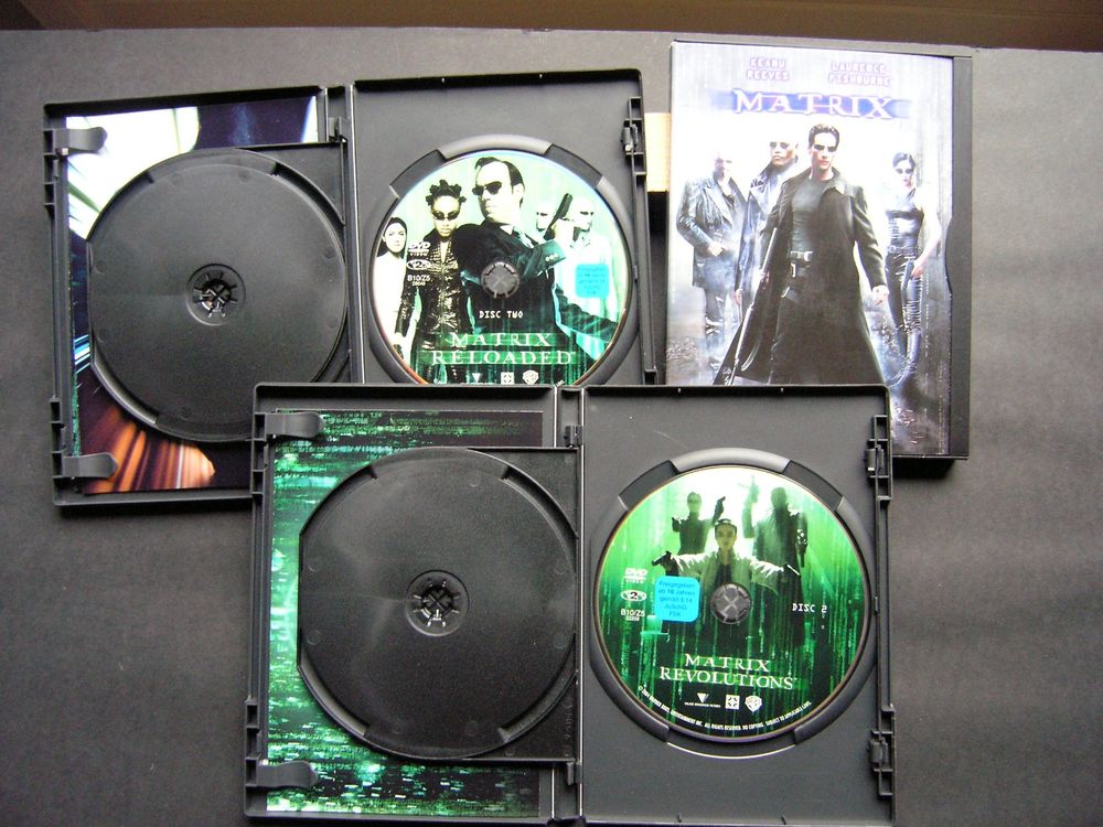 MATRIX TRILOGIE 3 DVD Set | Kaufen auf Ricardo