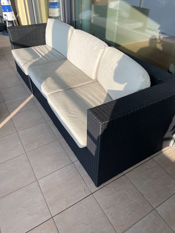Balkon Lounge aus Kunstrattan | Kaufen auf Ricardo