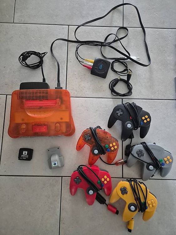Nintendo 64 transparent orange | Kaufen auf Ricardo