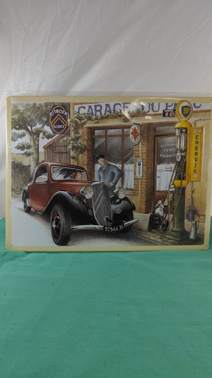 BLECHSCHILD CITROEN AGENCE GARAGE SEHR GUTER QUALITÄT (Gebraucht) in Jeuss für CHF 25 – mit ...