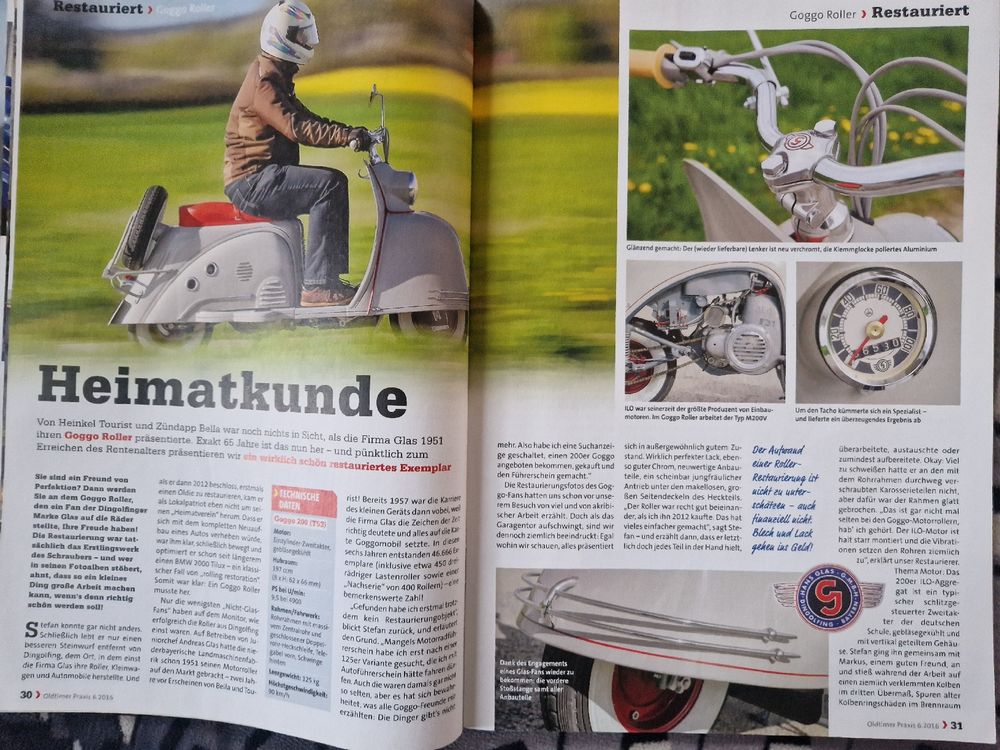 Vw 1303 Cabi Skoda 130 LR Mercedes 170 H Moto Parilla 175 (Gebraucht ...