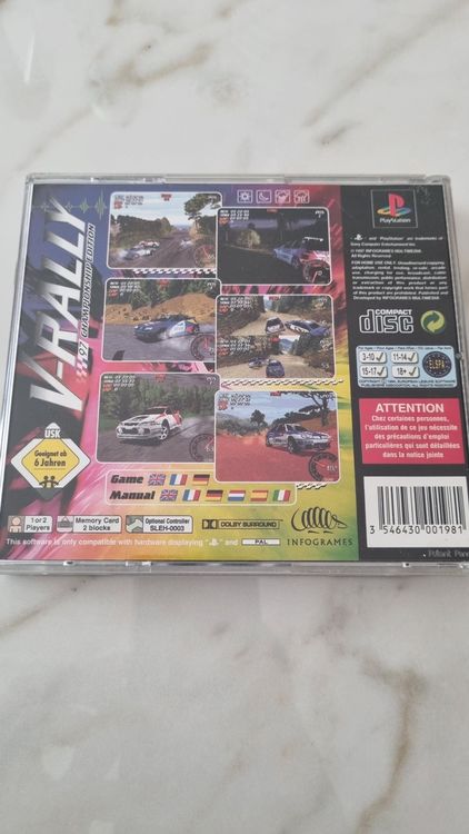 V-Rally (PS1) (Gebraucht) in Montagnola für CHF 3 – mit Lieferung auf Ricardo kaufen