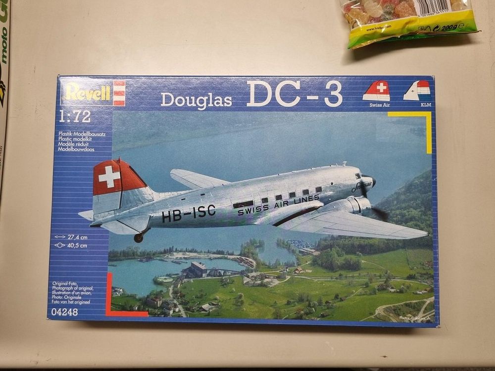 Douglas DC-3 Swiss Air Italeri (Neu (gemäss Beschreibung)) in Wettingen ...