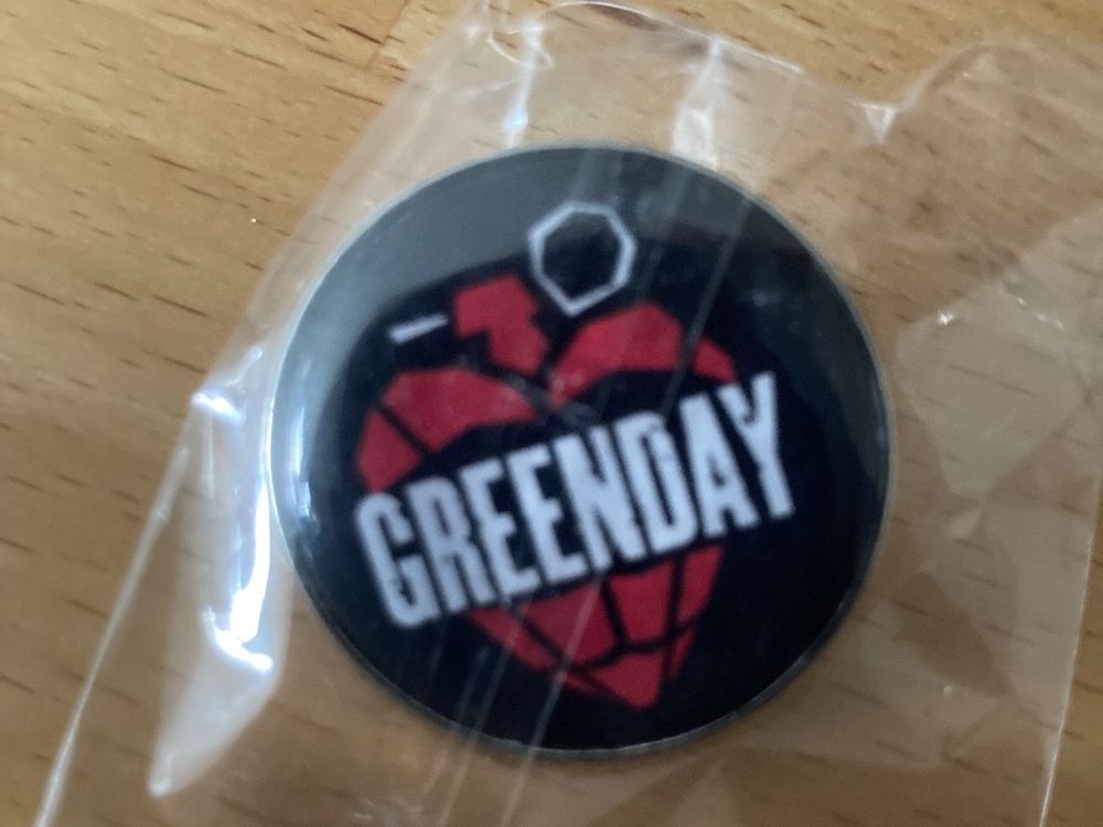 Green Day Pin Anstecker Punk Metal Rock Band (Neu (gemäss Beschreibung ...
