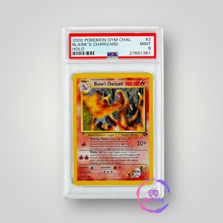 POKEMON PSA9 BLAINE’S CHARIZARD #2 / 2000 Gym Challenge (Neu (gemäss Beschreibung)) in Manno für ...