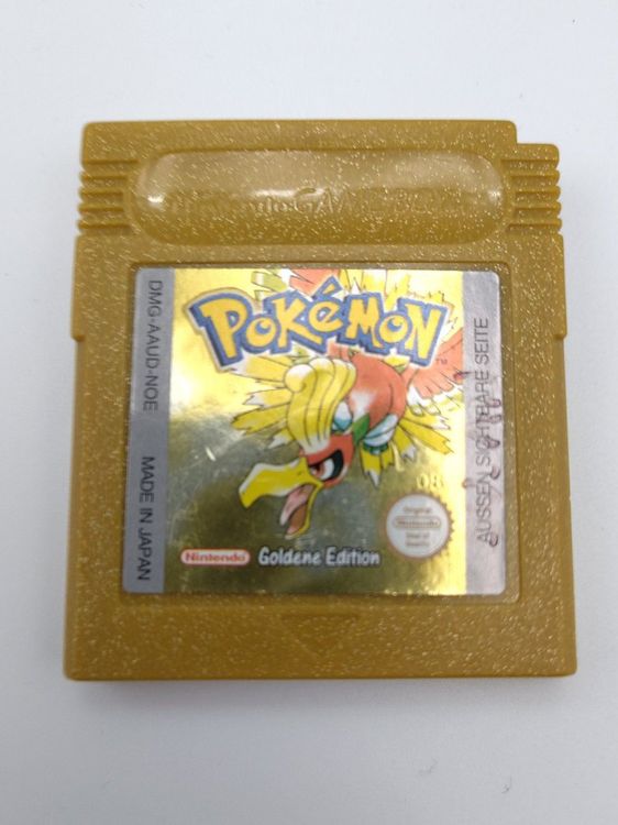 Pokemon goldene Edition / Gold mit neuer Batterie (Game Boy) (Gebraucht ...