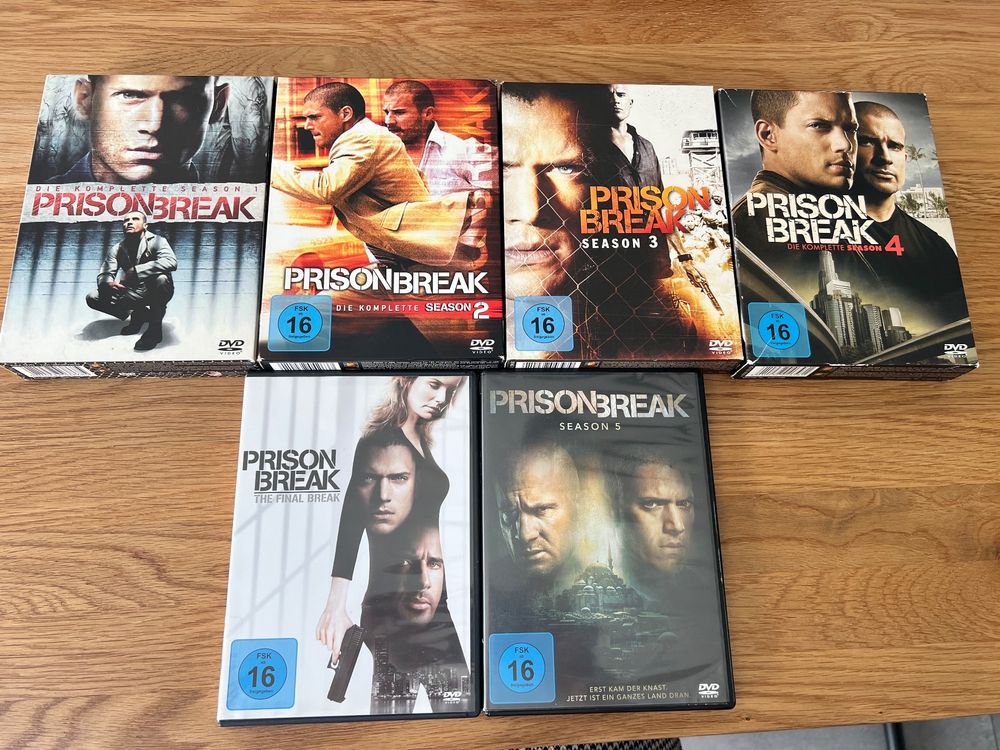 Prison break alle Folgen DVD (Gebraucht) in Lohn-Ammannsegg für CHF 13 – mit Lieferung auf ...
