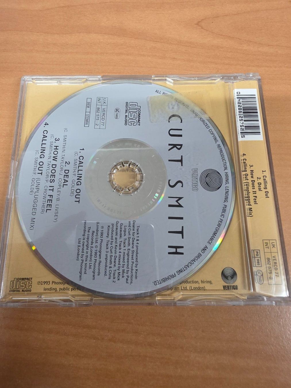 CD Single - Curt Smith – Calling Out (Gebraucht) in Biberist für CHF 2 – mit Lieferung auf ...