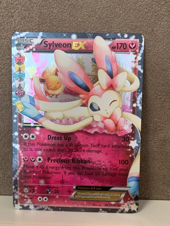 Sylveon EX ENG Generations Pokemon RC21/RC32 (Gebraucht) in Fislisbach ...