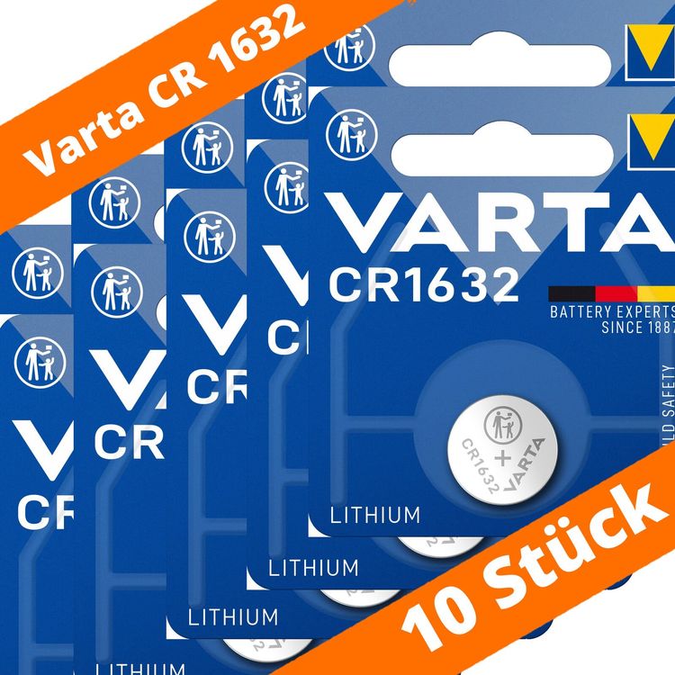 Varta CR1632 3V Batterie Lithium Knopfzellen PORTOFREI | Kaufen auf Ricardo