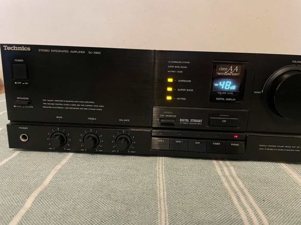 Technics SU-X880 Vollverstärker (Gebraucht) in Zürich für CHF 149 – mit ...