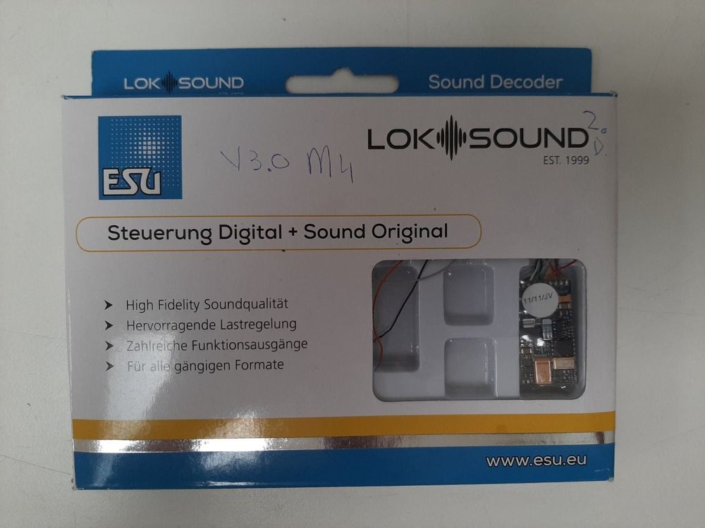 ESU Loksound Dekoder V3M4 für Märklin 2 | Kaufen auf Ricardo