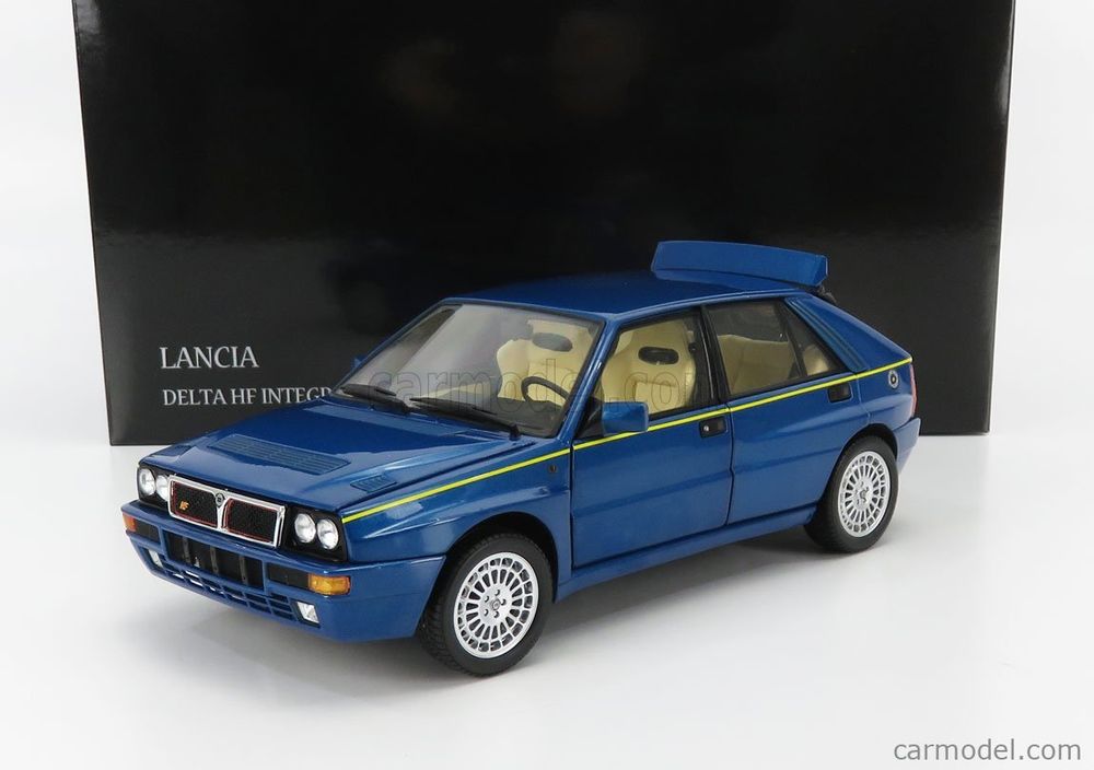 KYOSHO LANCIA DELTA HF EVO II BLU Lagos (Neu und originalverpackt) in ...