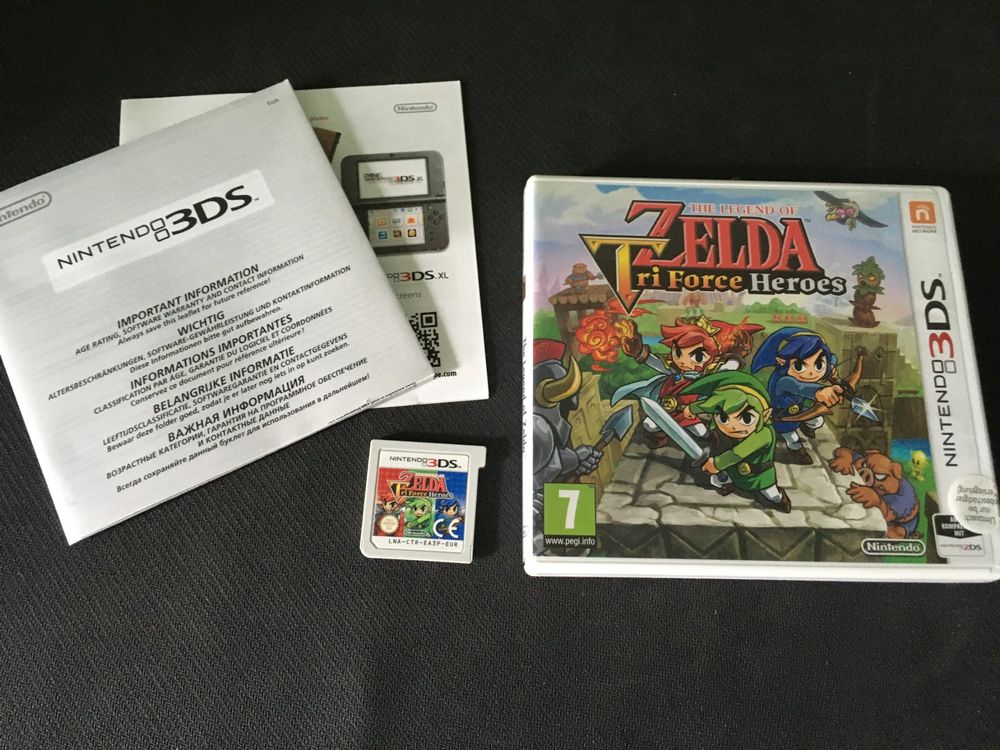 Zelda: Tri Force Heroes für Nintendo 3DS (Gebraucht) in St.Gallen für ...