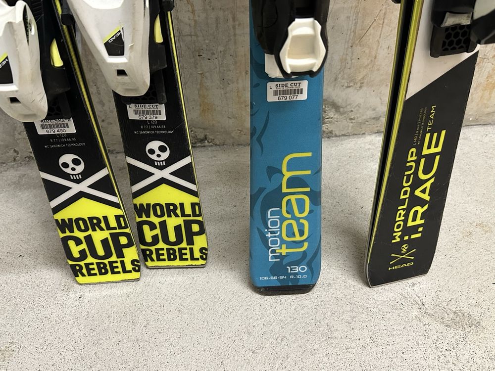 Kinder Ski Stöckli und Head 120-130-140cm mit Bindung (Gebraucht) in ...