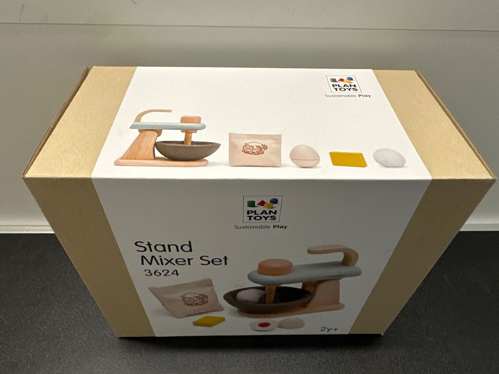 Neu Spielzeug Stand Mixer- Set von Plan Toys (1x) (Neu und ...