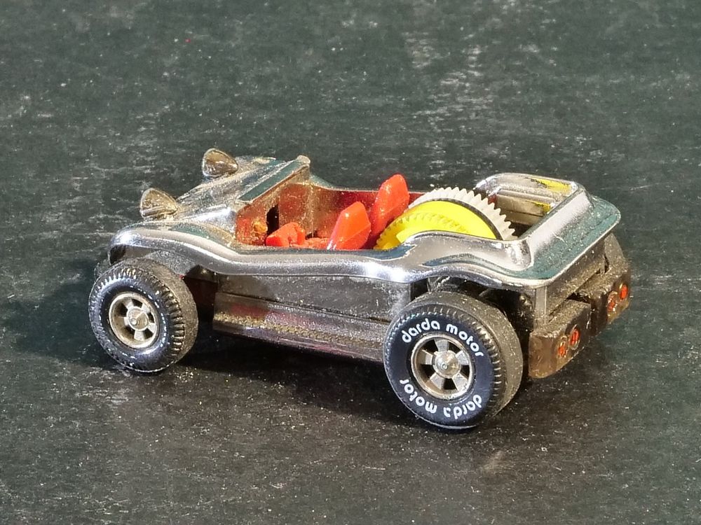 Darda Motor Chrom-Flitzer, Kultauto, Retro Spielzeugauto | Kaufen auf ...