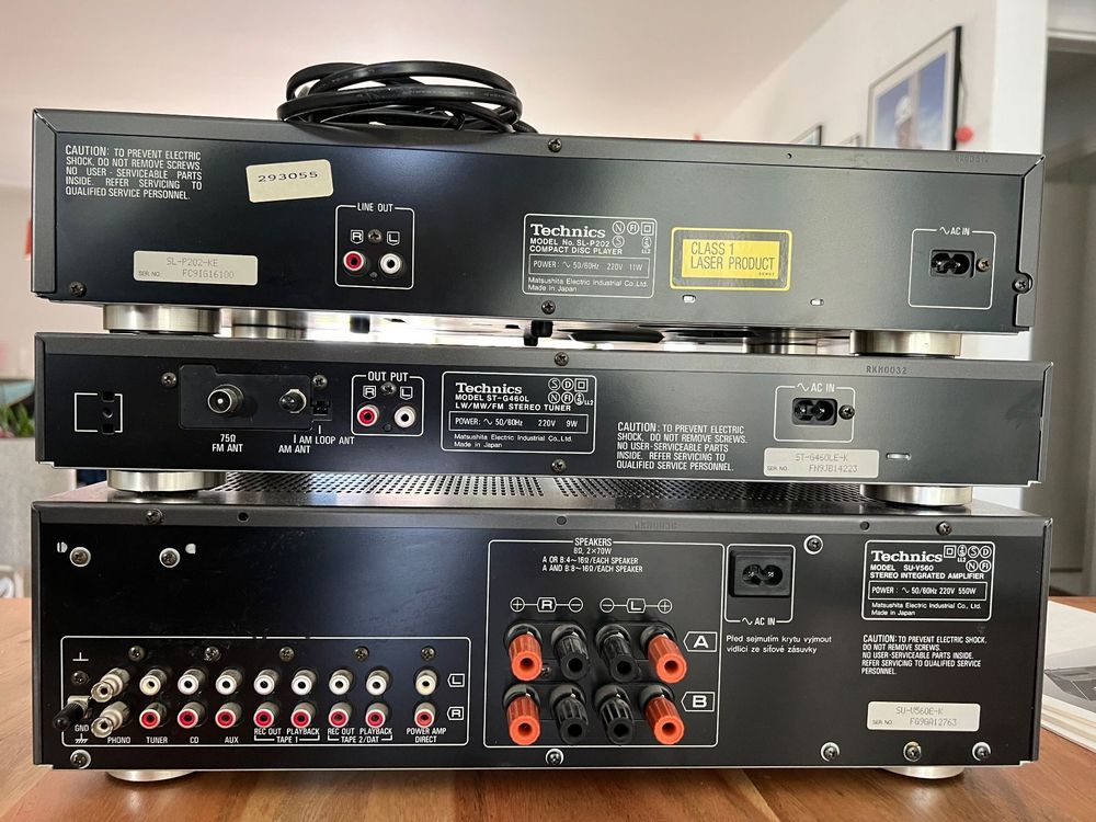 Technics SU-V560, SL-P202, ST-G460L Stereoanlage 3-Teilig (Gebraucht ...