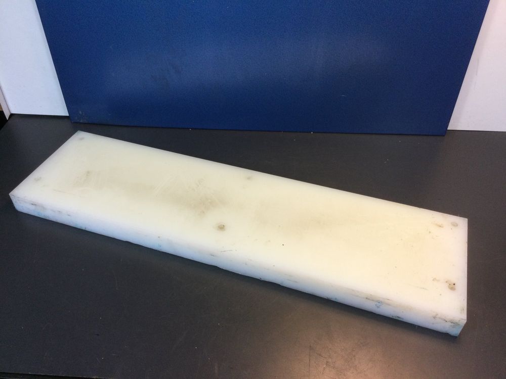 Gebrauchte Strapazierfähige POM-Platte weiss Natur (Gebraucht) in ...