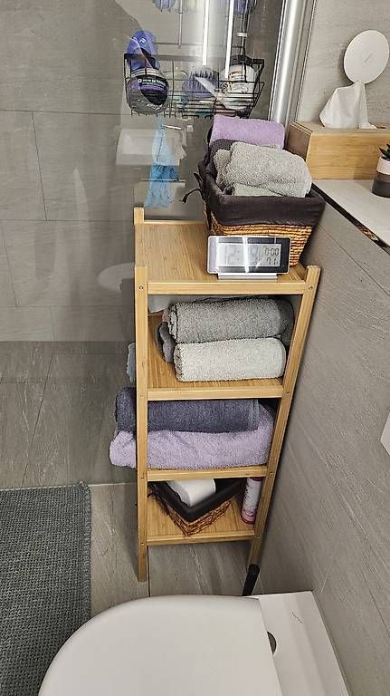 Bambus Regal fürs Badzimmer, wie neu und stabil! (Gebraucht) in ...