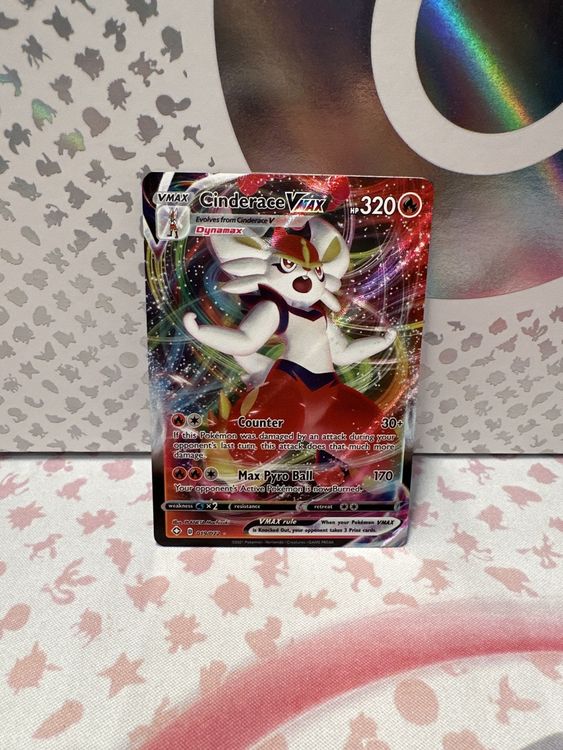Pokemon Cinderace VMAX Top Zustand (Gebraucht) in Lommiswil für CHF 3 ...