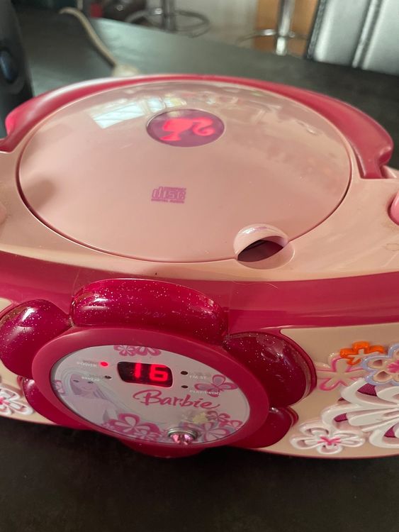 Boombox Barbie CD Radio Mattel 2009 (Gebraucht) in Vallamand für CHF 30 ...