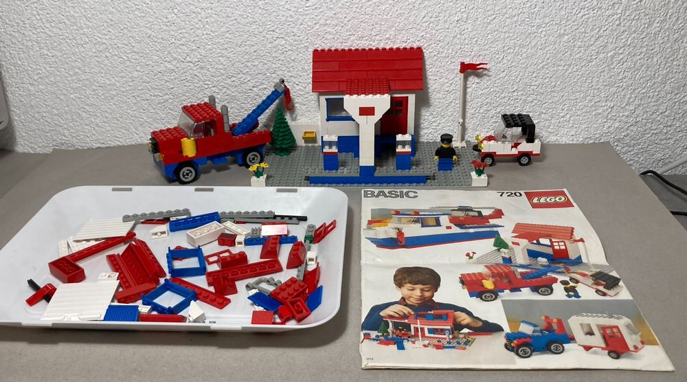 Lego 720 Basic Building Set 3 in 1 von 1985 (Gebraucht) in Rechthalten ...