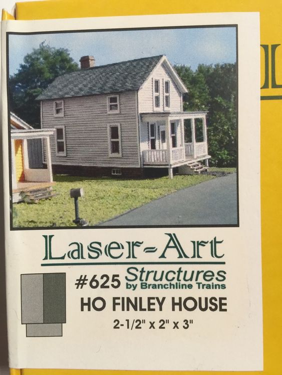 Laser-Art Structures - Finley House Gebäudebausatz HO (1:87) (Neu ...