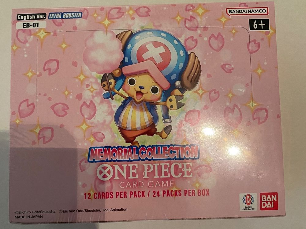 One Piece Memorial Collection Display Box Englisch (Neu (gemäss ...