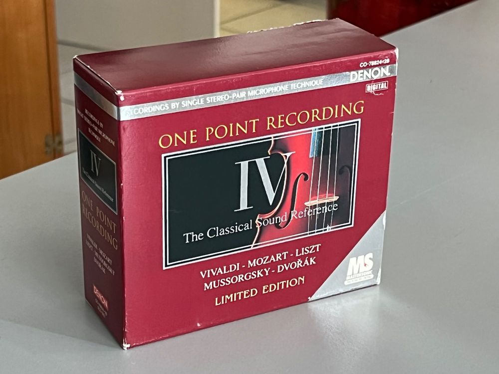 DENON One-Point-Recording Limited Klassik 5-CD-BOX Rarität (Gebraucht ...