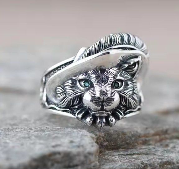Retro Indische Feder Katze Ring (Gebraucht) in Lachen SZ für CHF 1 – mit Lieferung auf Ricardo ...
