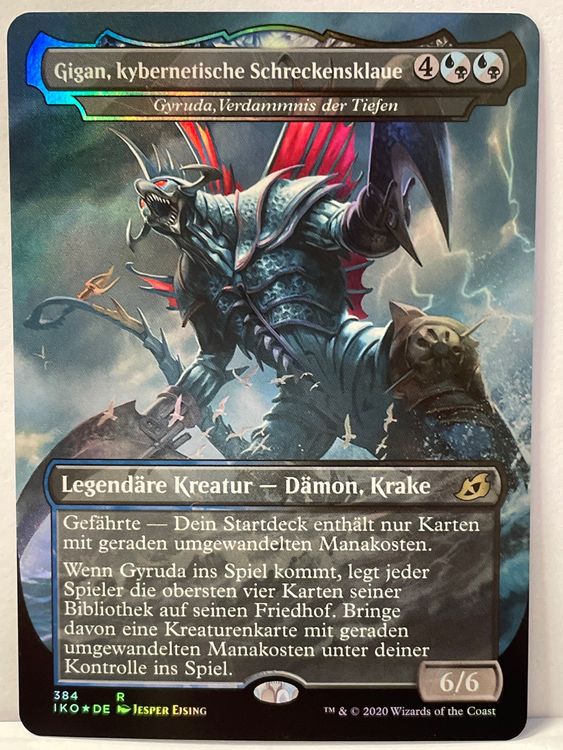 Magic The Gathering - Gigan, kybernetische Schreckensklaue | Kaufen auf ...