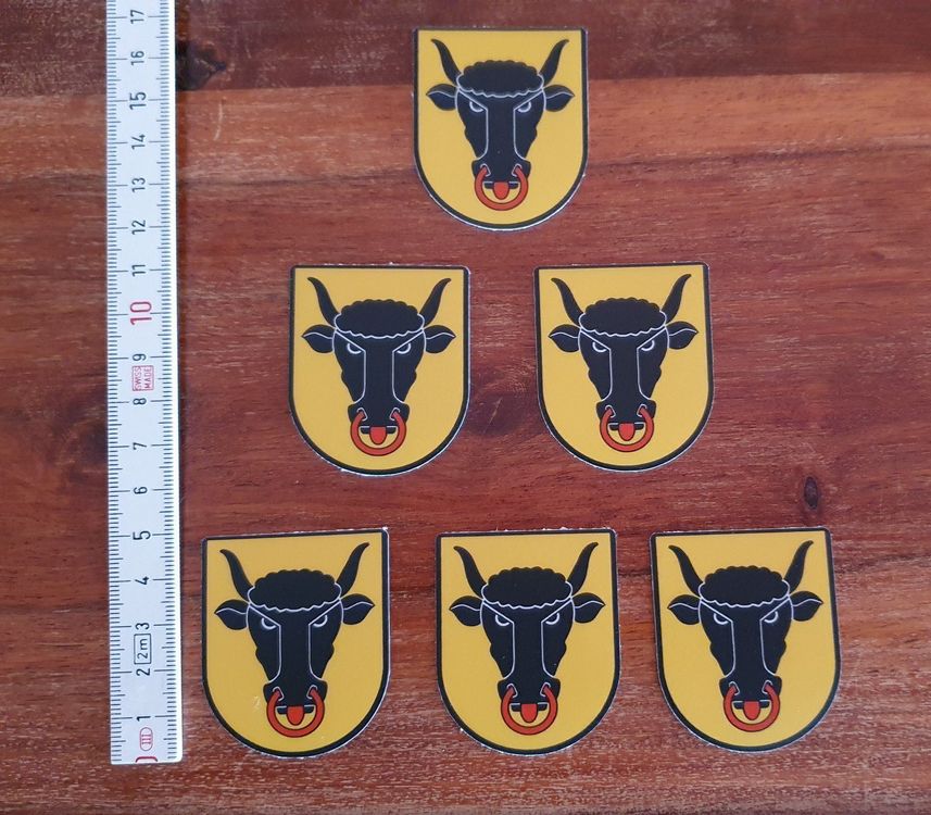 5x Sticker / Aufkleber Wappen Kanton Uri | Kaufen auf Ricardo