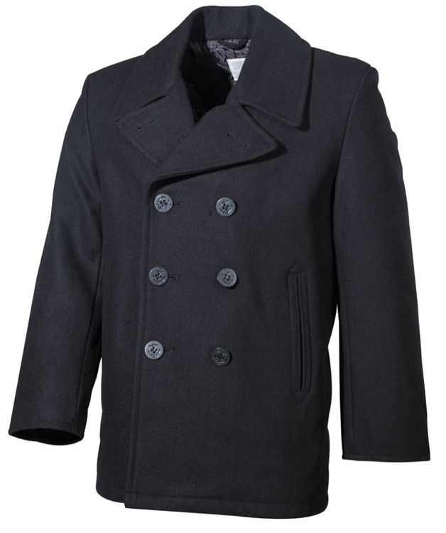 US Navy Pea Coat Mil Tec Caban Peacoat XL Wolle Mantel Jack | Kaufen ...