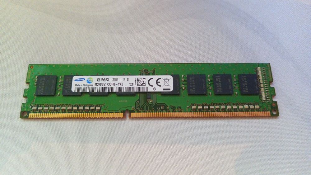 Samsung DDR3-RAM 4GB PC3L-12800U 1600 MHz | Kaufen auf Ricardo